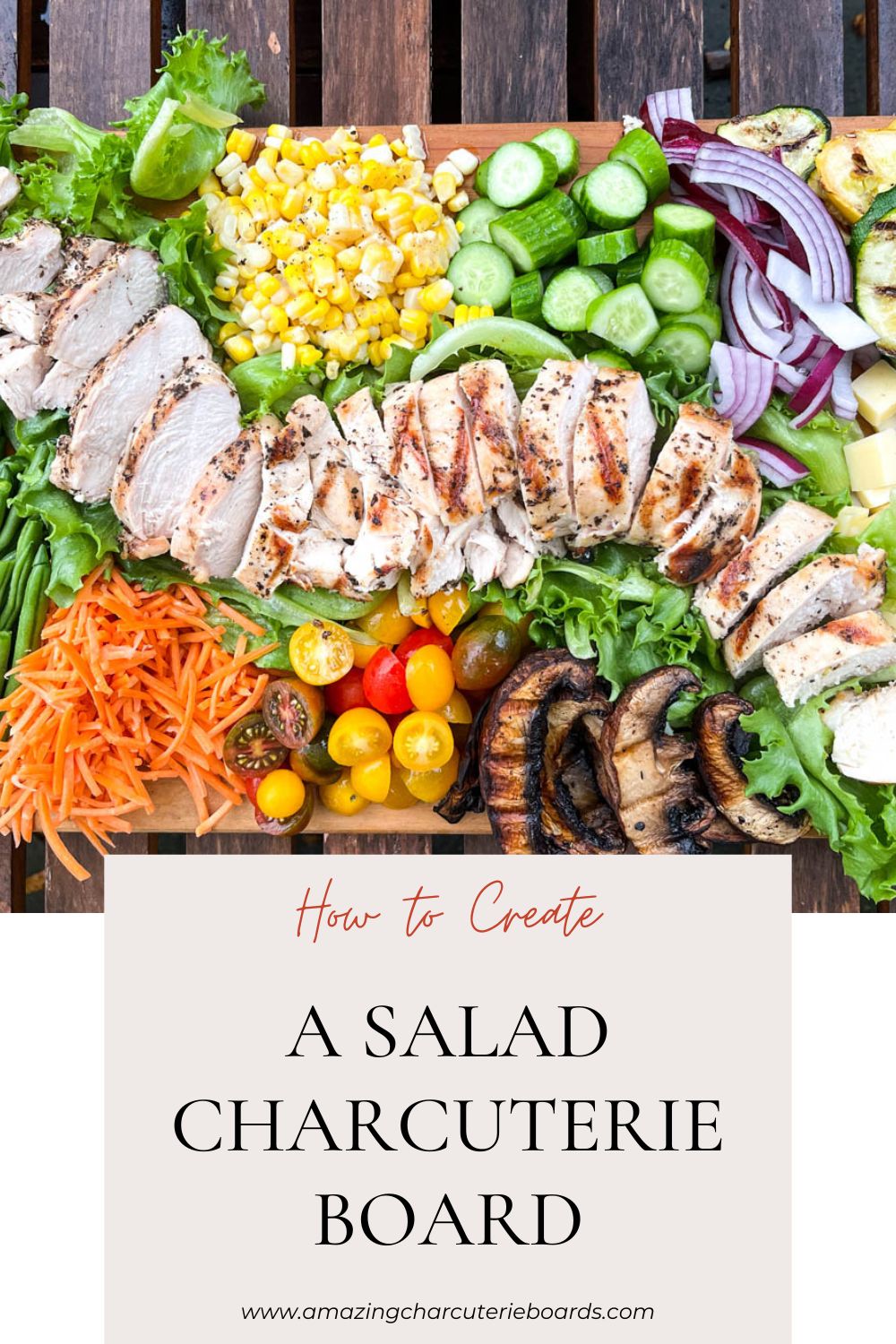 How to Make a Charcuterie Salad Board - Amazing Charcuterie Boards