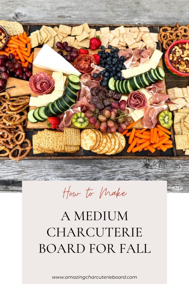 How to Create a Medium Charcuterie Board for Fall - Amazing Charcuterie ...