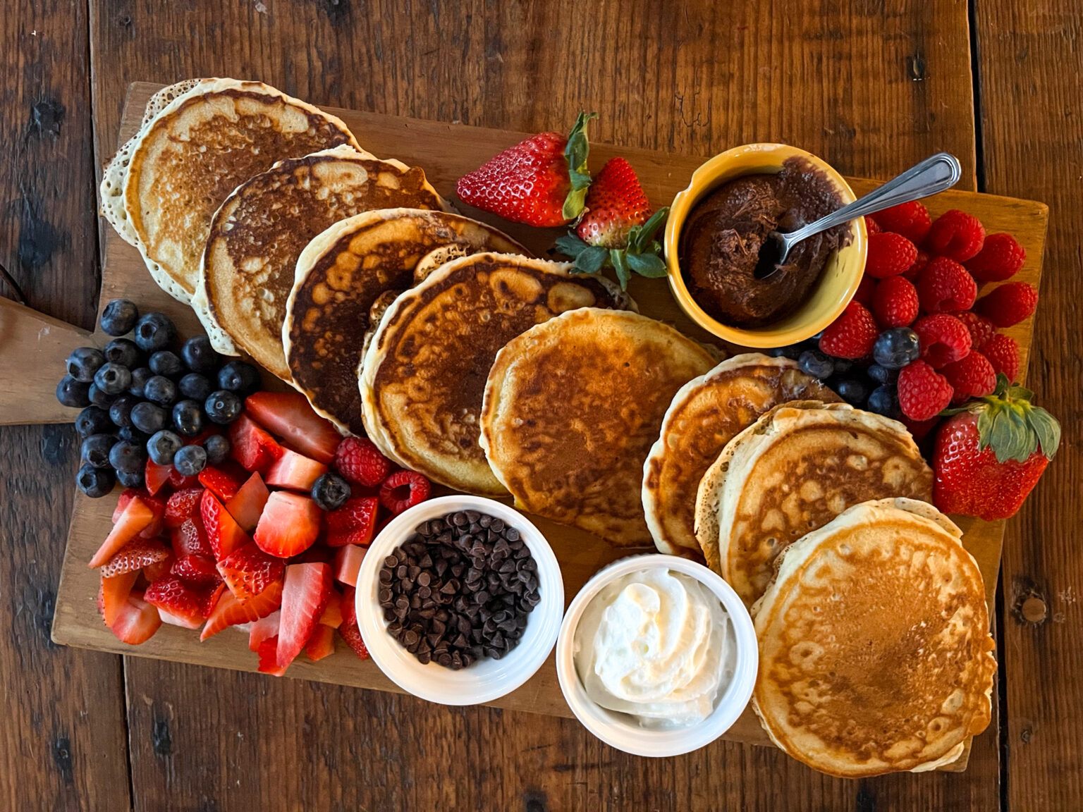 How to Make a Pancake Taco Board for Breakfast - Amazing Charcuterie Boards