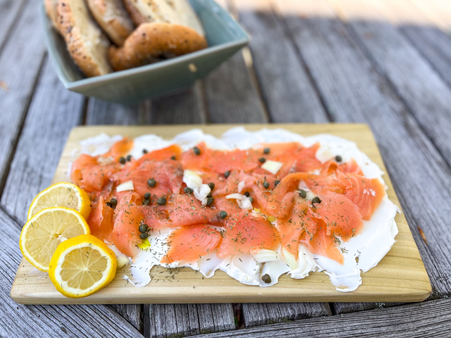 How to Make a Smoked Salmon Cream Cheese Board - Amazing Charcuterie Boards