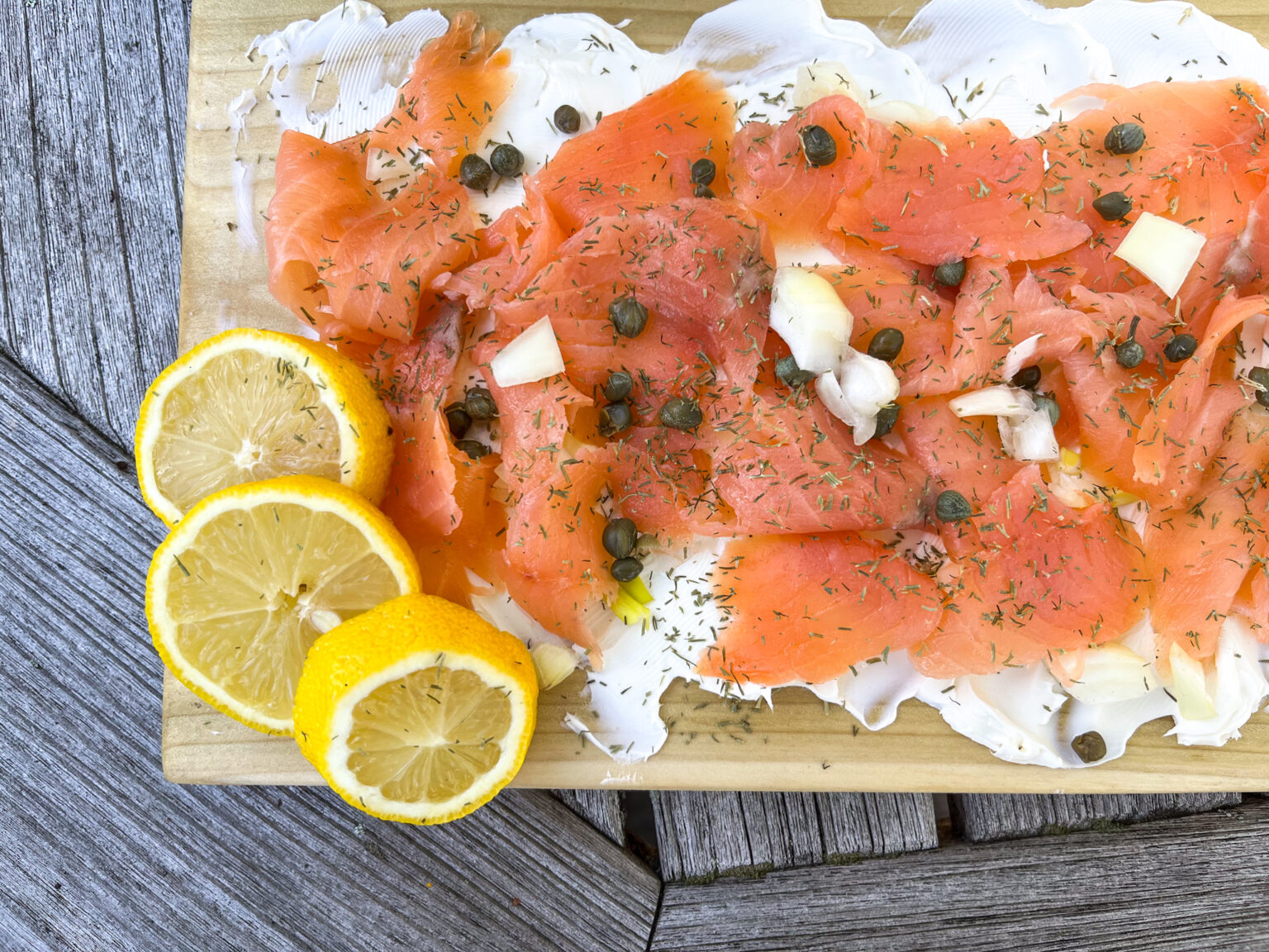 How to Make a Smoked Salmon Cream Cheese Board - Amazing Charcuterie Boards
