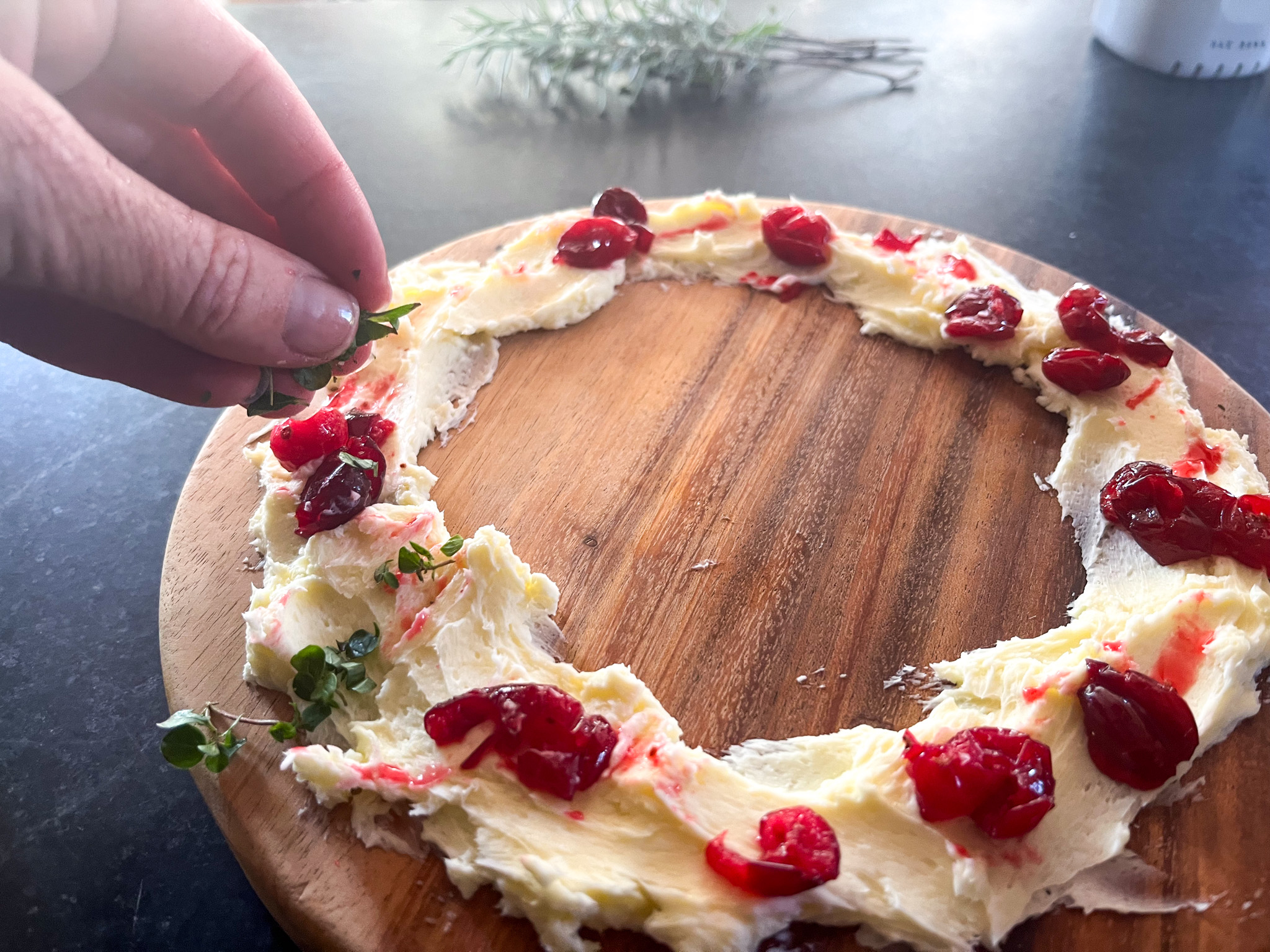How to Make a Christmas Butter Board Wreath - Amazing Charcuterie Boards