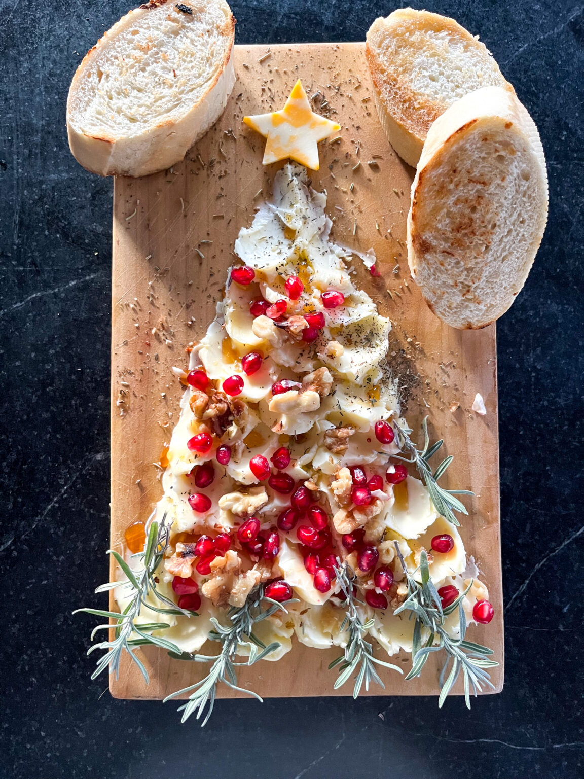 How to Make a Christmas Tree Butter Board - Amazing Charcuterie Boards