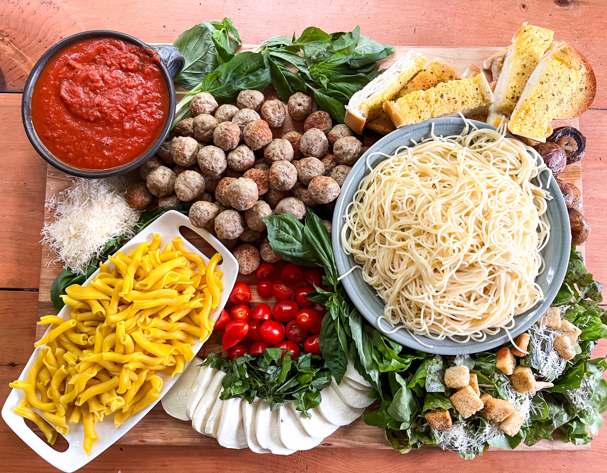 How to Make a Spaghetti Charcuterie Board - Amazing Charcuterie Boards