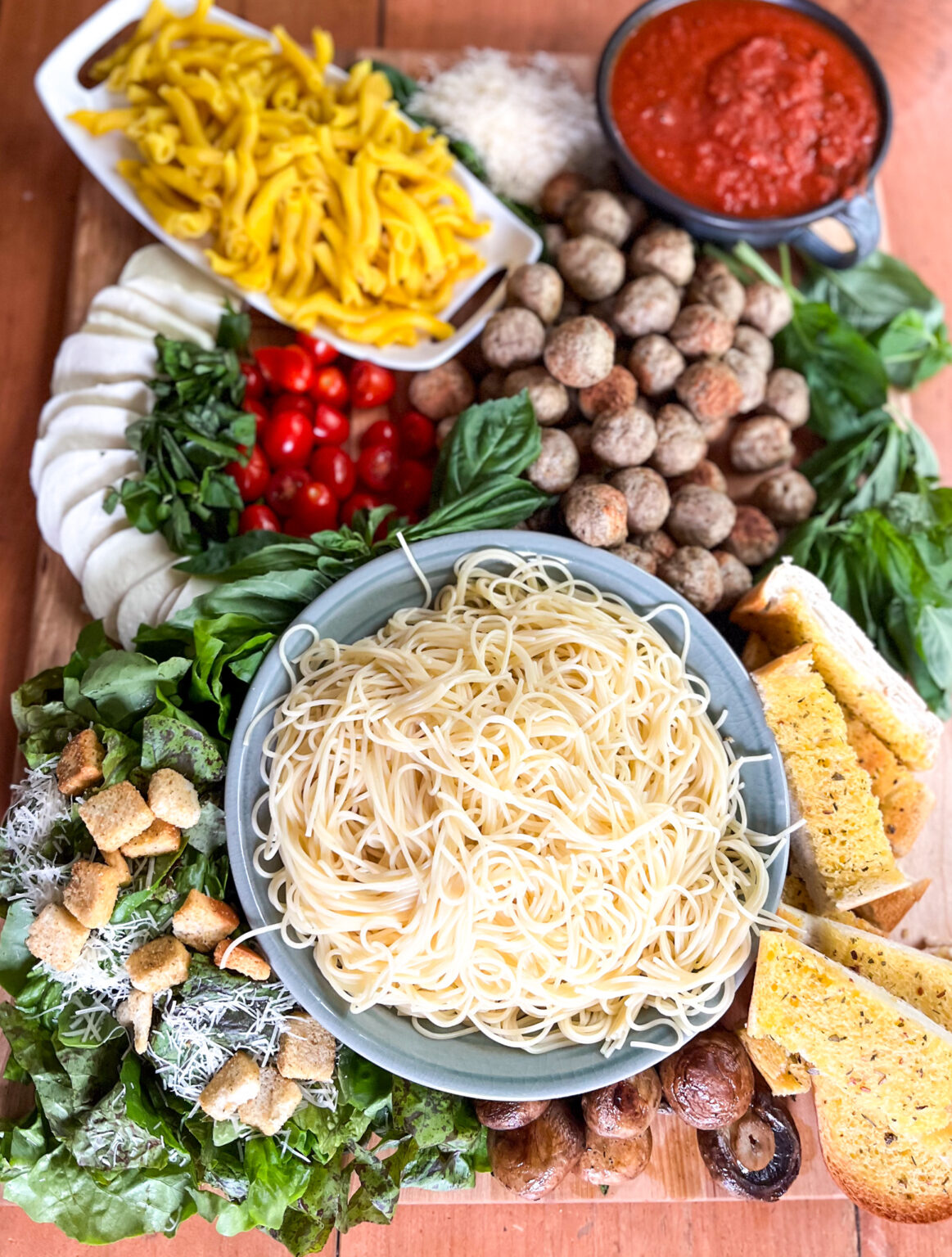 How to Make a Spaghetti Charcuterie Board - Amazing Charcuterie Boards