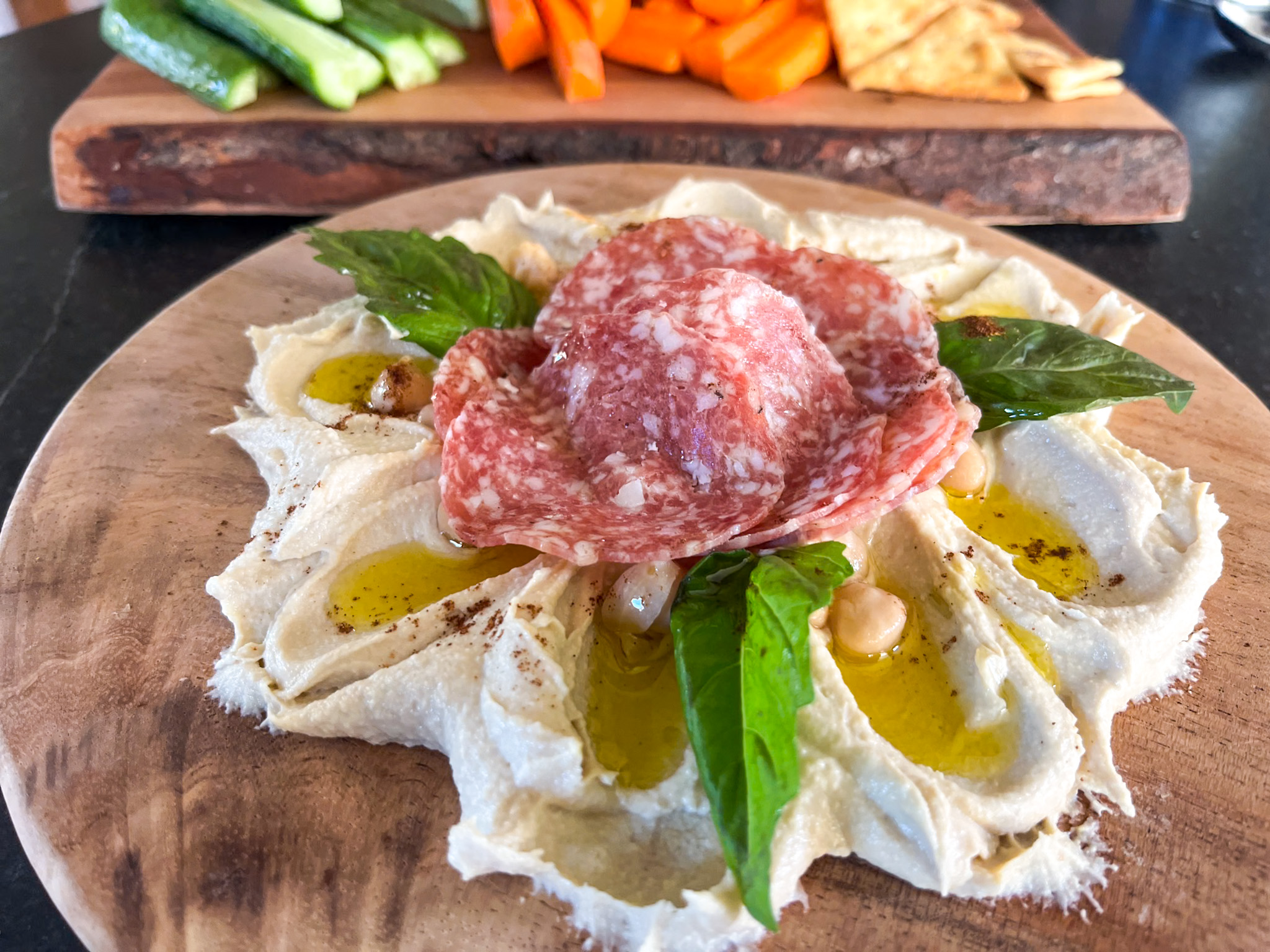 How to Make a Hummus Flower Board - Amazing Charcuterie Boards