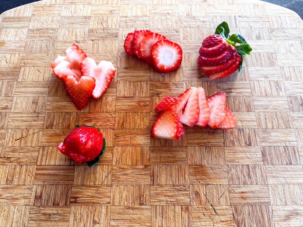 How to Cut Strawberries for a Charcuterie Board - Amazing Charcuterie ...